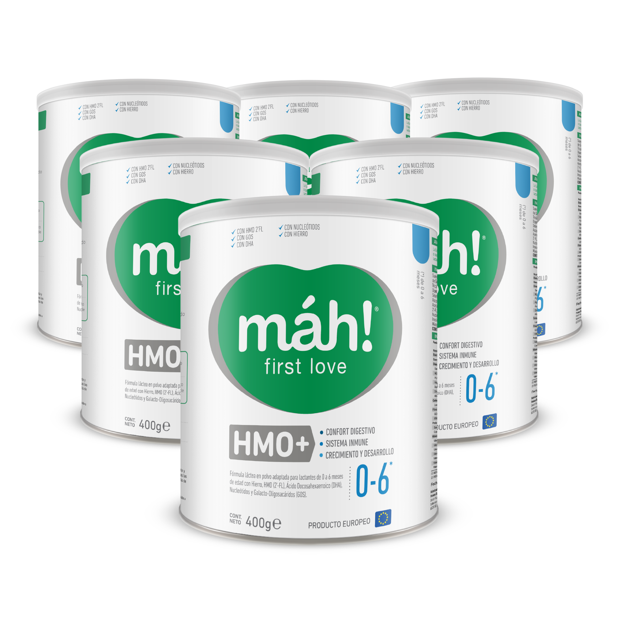 Fórmula Infantil máh! HMO+ de 0 a 6 pack – mah.com