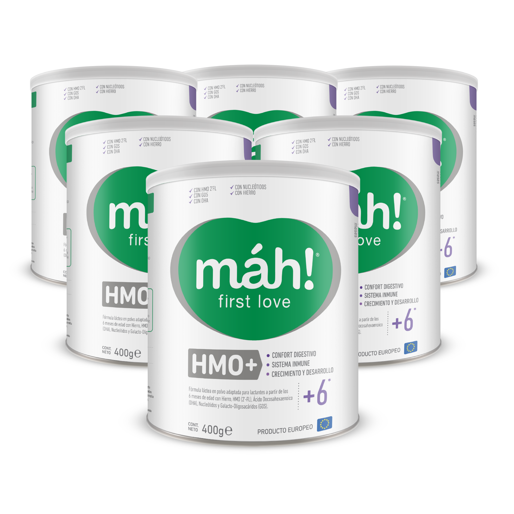 Fórmula Infantil máh! HMO+ desde 6 meses – mah.com